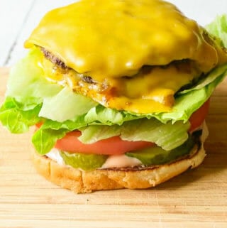 Double-Double Animal Style {In-N-Out Burger Copycat}