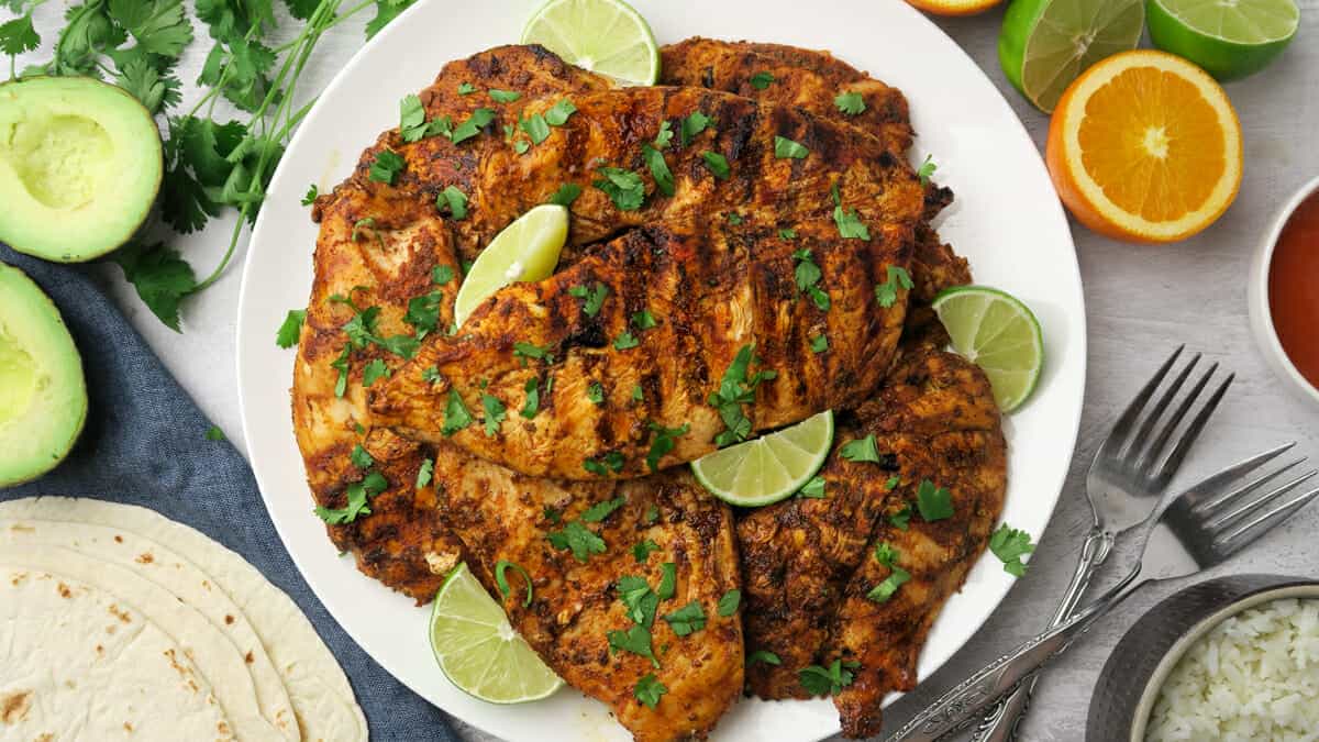 Easy Pollo Asado {Mexican Grilled or Roasted Chicken}
